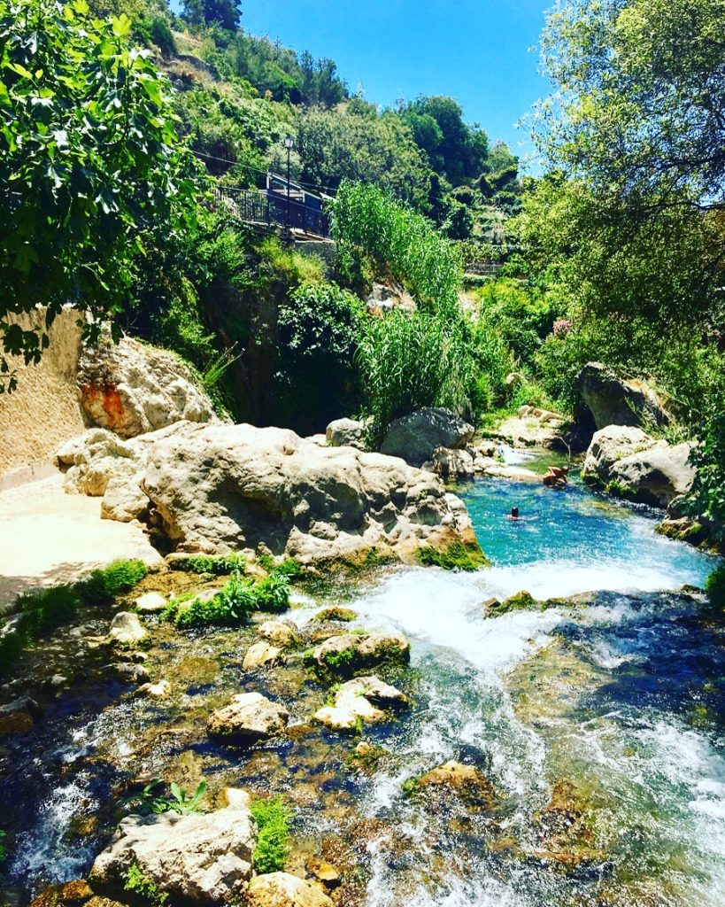 Las Fuentes del Algar, wonderful scenery and refreshing waterfalls
